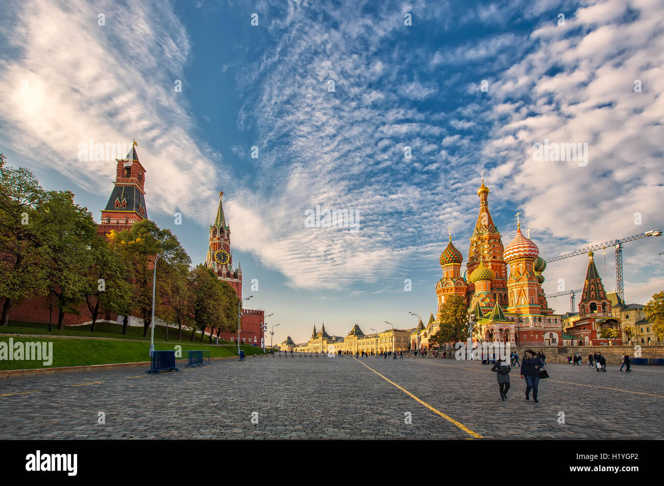 Moscow Kremlin and Red Square Stock Photo - Alamy