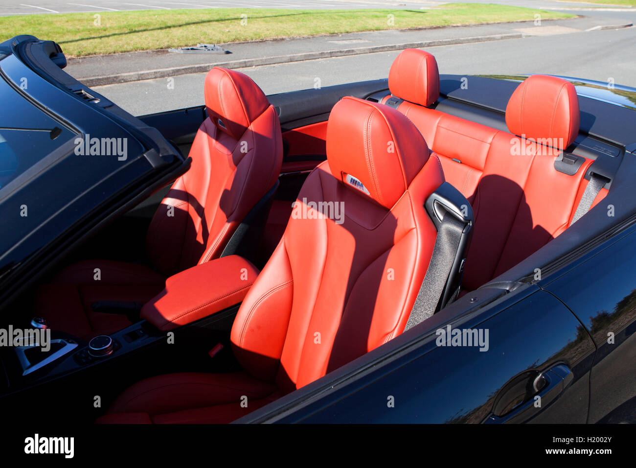 Black F83 2016 BMW M4 Convertible 2 door high-performance sports car ...