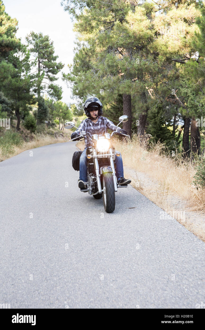Motorbike open road hi-res stock photography and images - Alamy