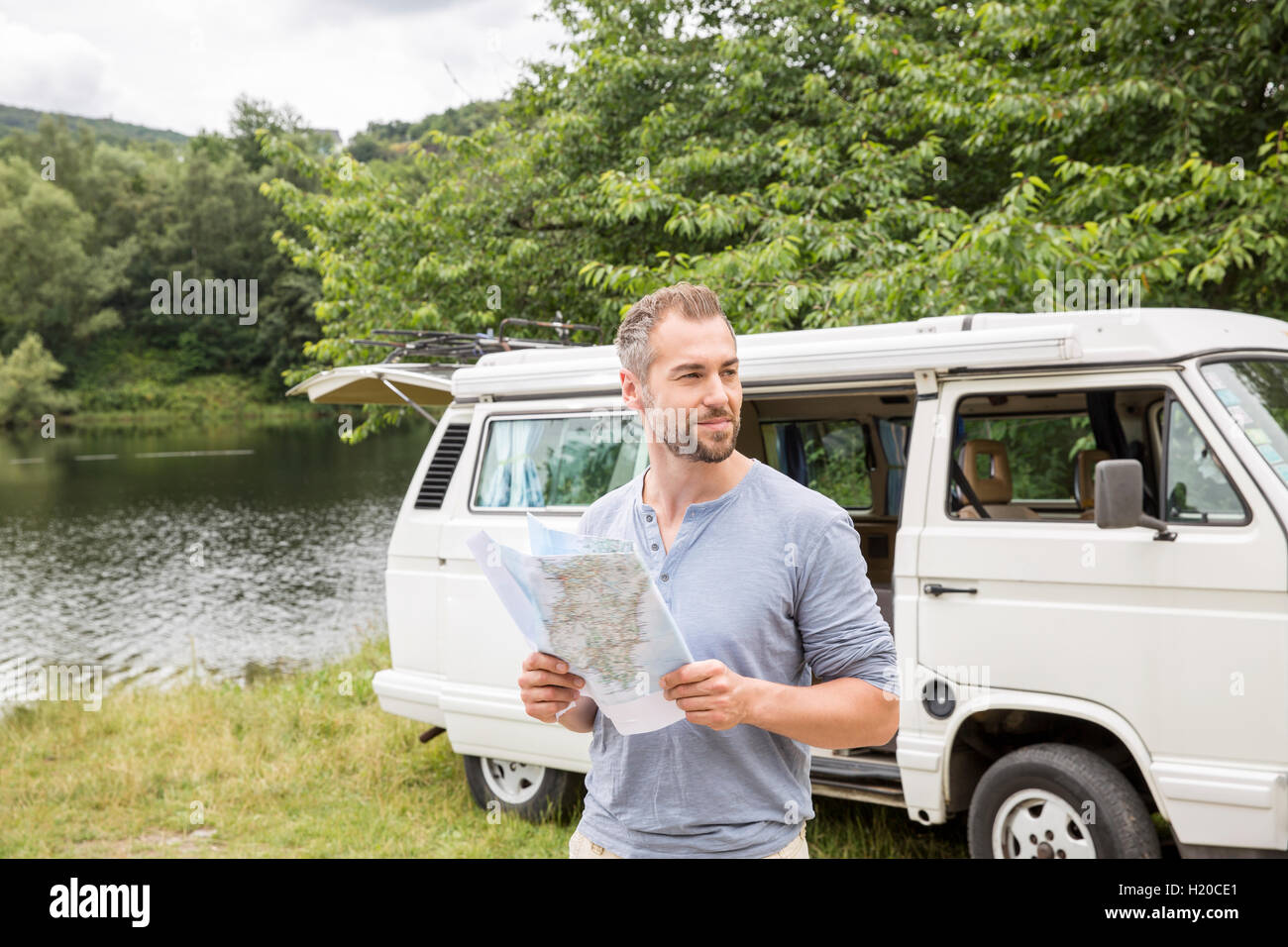Van map hi-res stock photography and images - Alamy