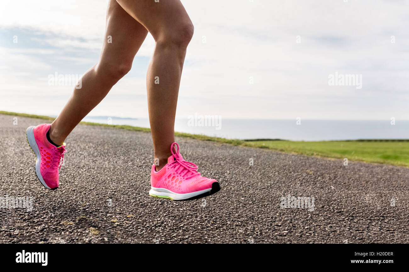 Female runner training outdoor Stock Photo - Alamy