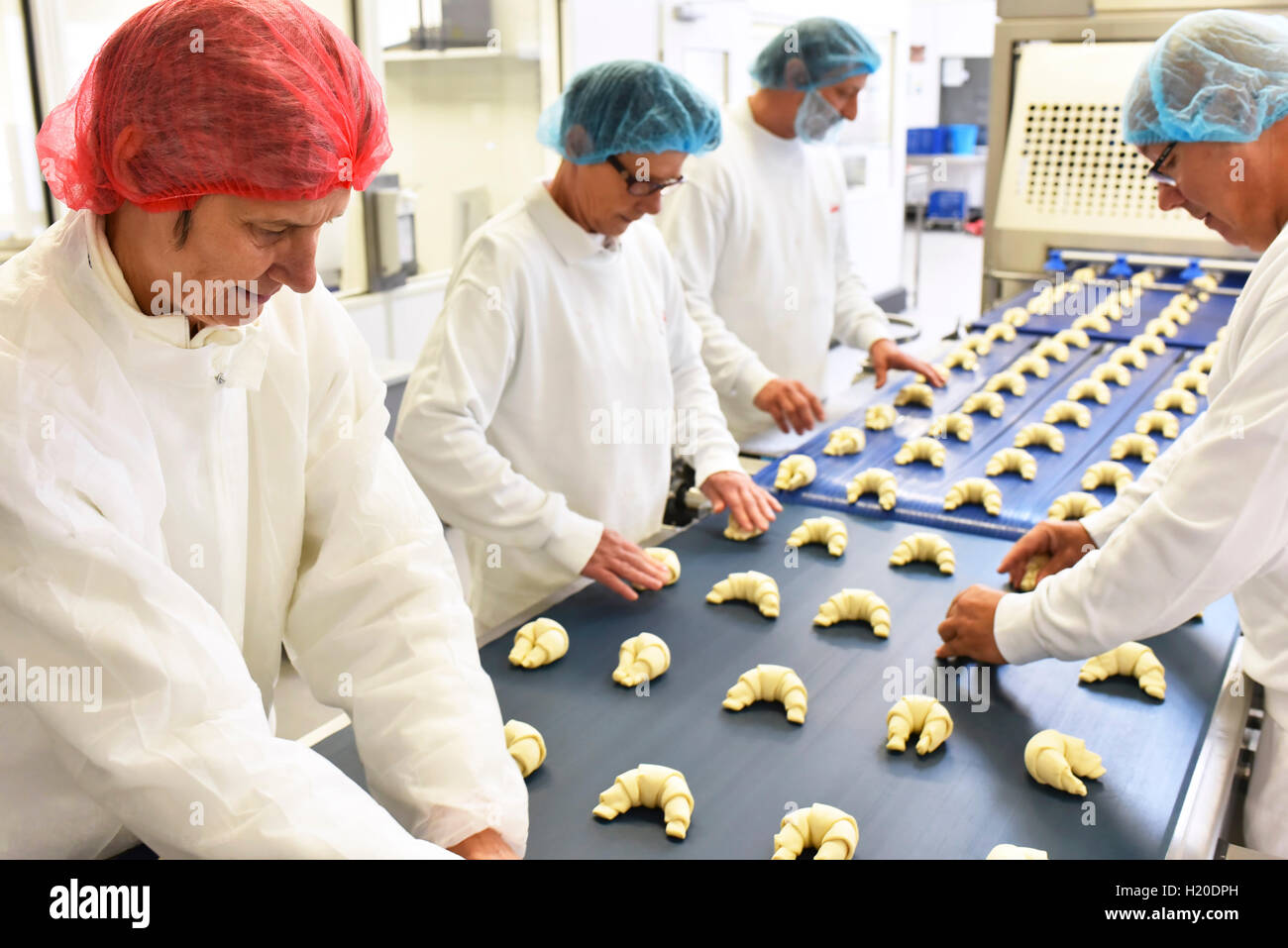 Factory checking goods on production hi-res stock photography and ...