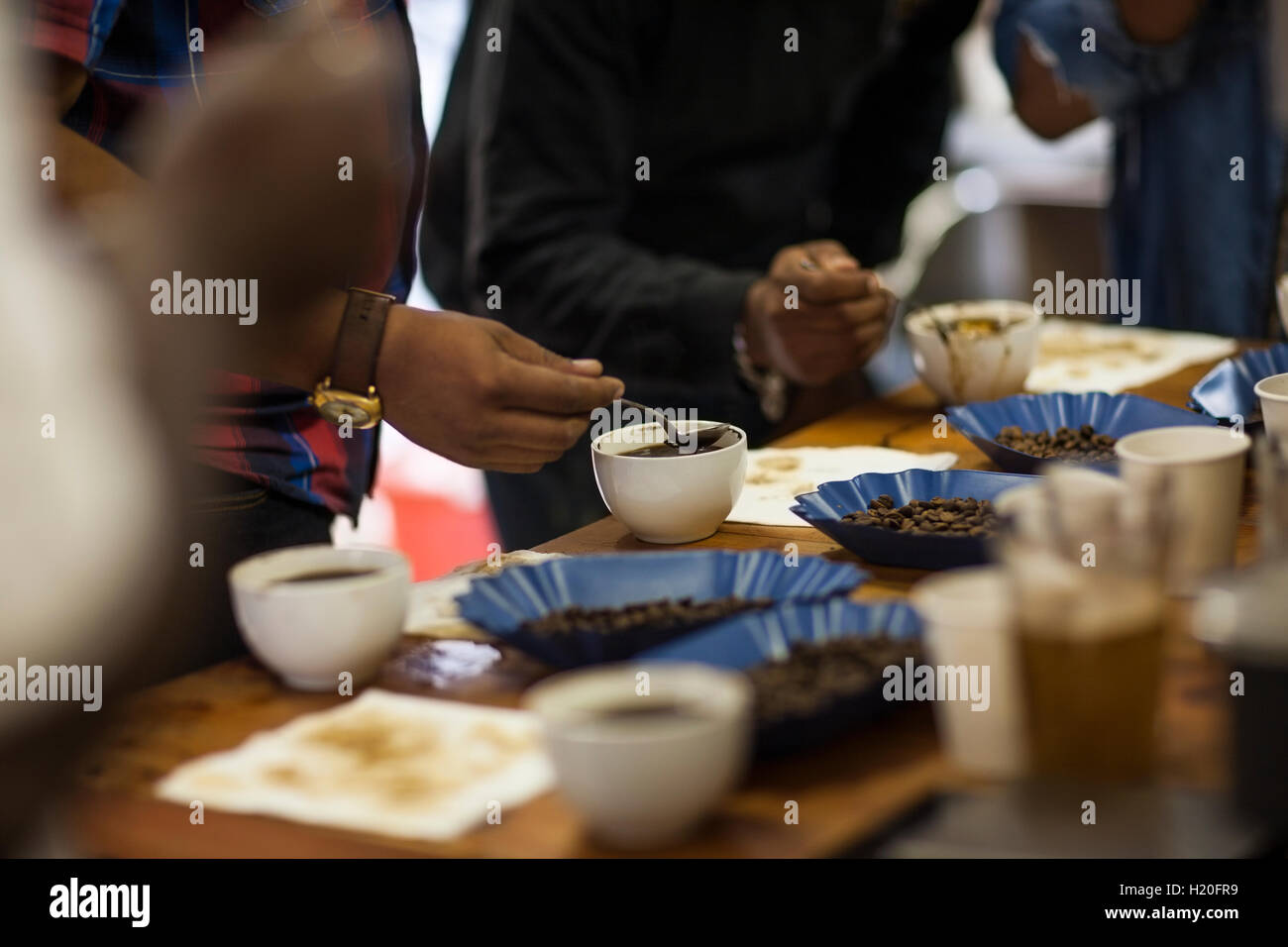 Coffee bean comparison hi-res stock photography and images - Alamy