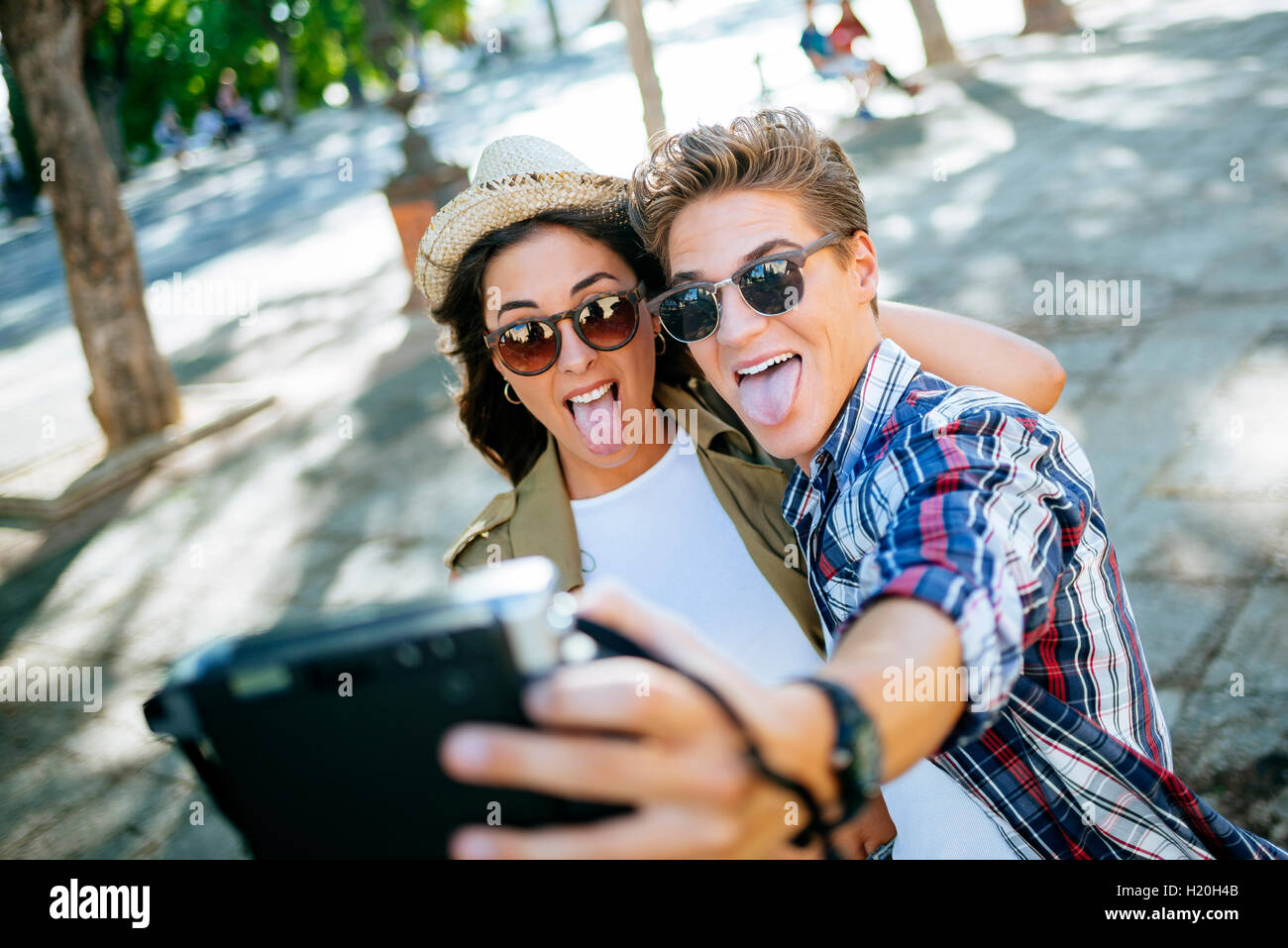 Cheeky selfie hi-res stock photography and images - Alamy