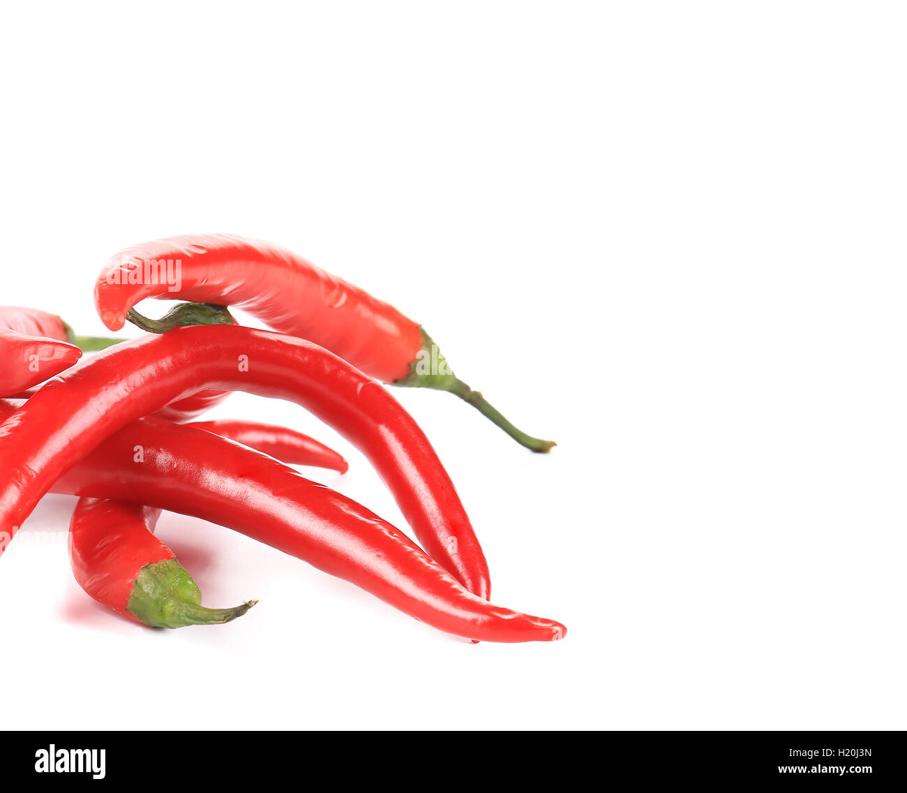 Bunch of red chilli pepper Stock Photo - Alamy