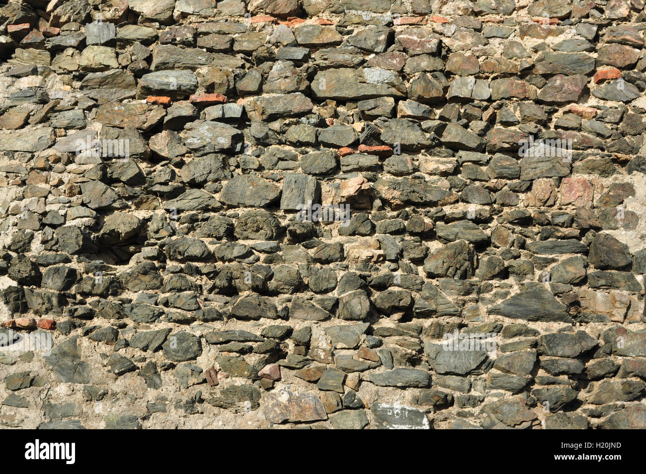 fortress stone texture Stock Photo - Alamy
