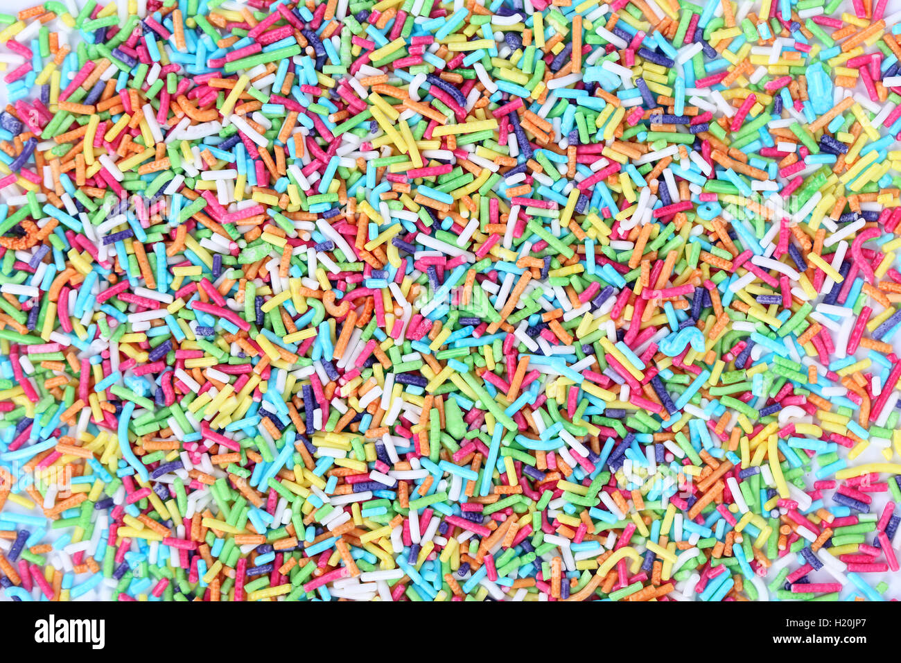 Colored sugar sprinkles for food decoration Stock Photo - Alamy