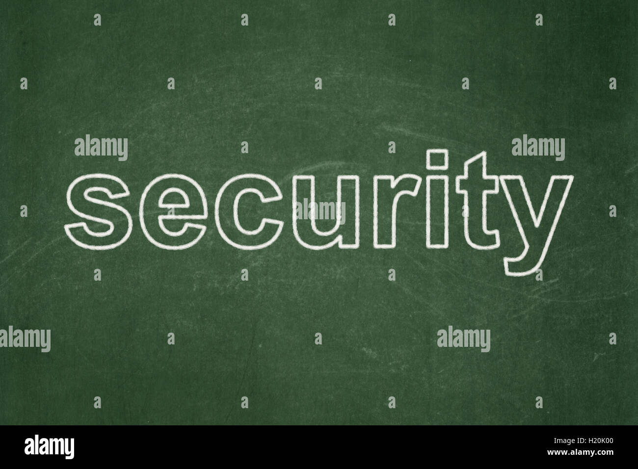Privacy concept: Security on chalkboard background Stock Photo - Alamy
