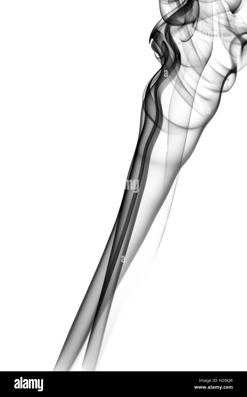 Black and white smoke for design art Stock Photo - Alamy