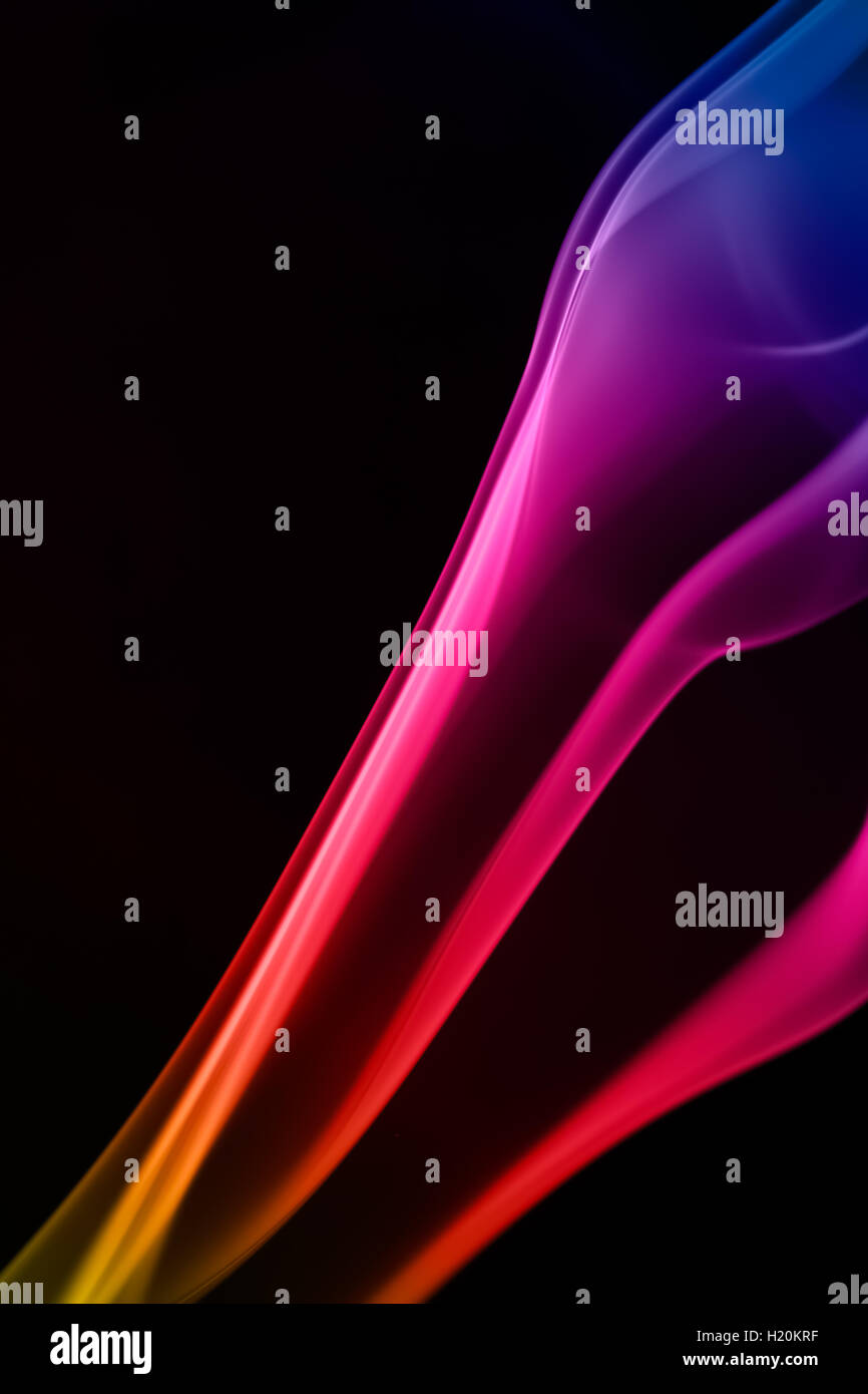 Colorful smoke clouds close up Stock Photo - Alamy