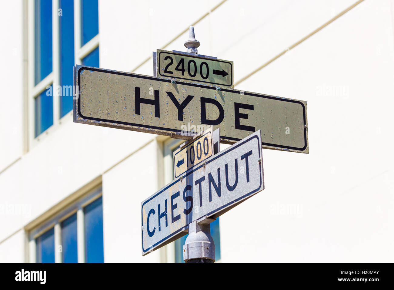 Chestnut street san francisco hi-res stock photography and images - Alamy