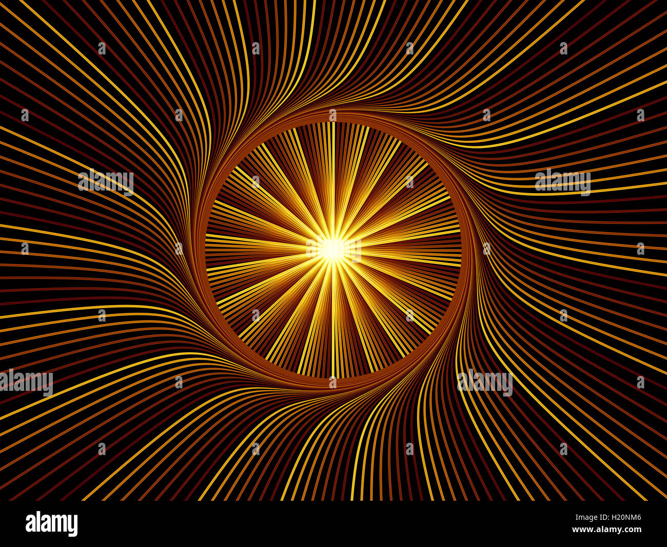 Fractal Burst Abstraction Stock Photo - Alamy