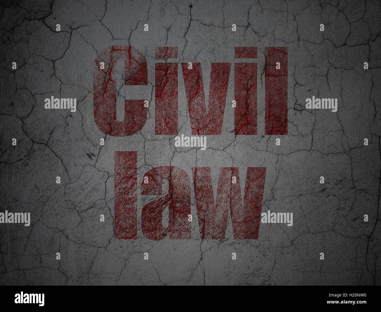 Law concept: Civil Law on grunge wall background Stock Photo - Alamy