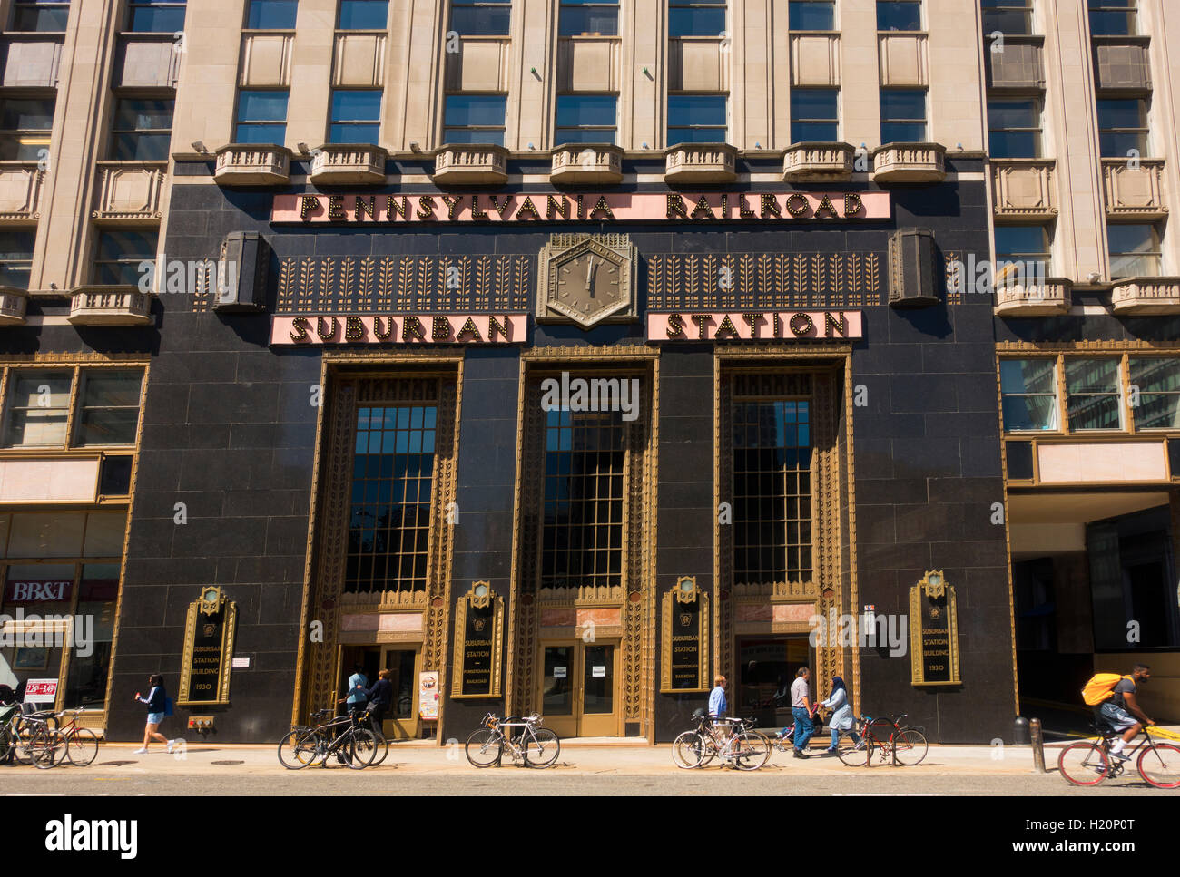 suburban station commuter rail building in Philadelphia PA Stock Photo ...