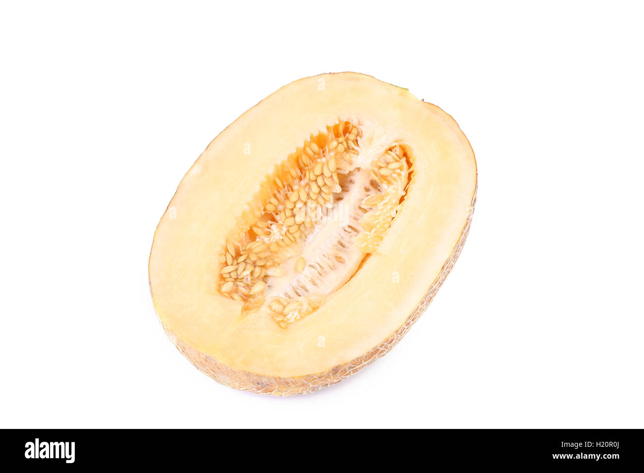 One half of melon Stock Photo - Alamy