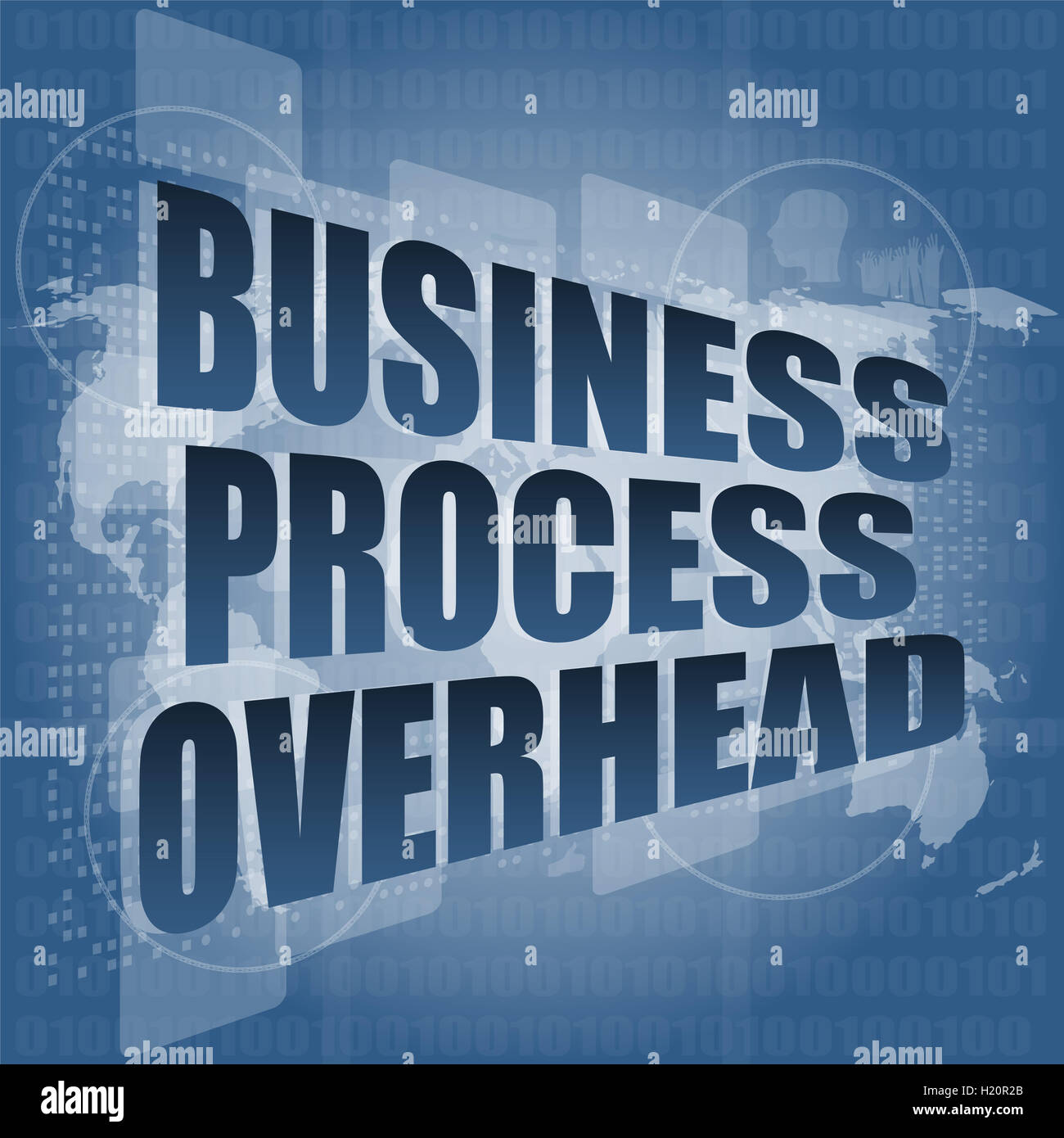 Business process overhead interface hi-res stock photography and images ...