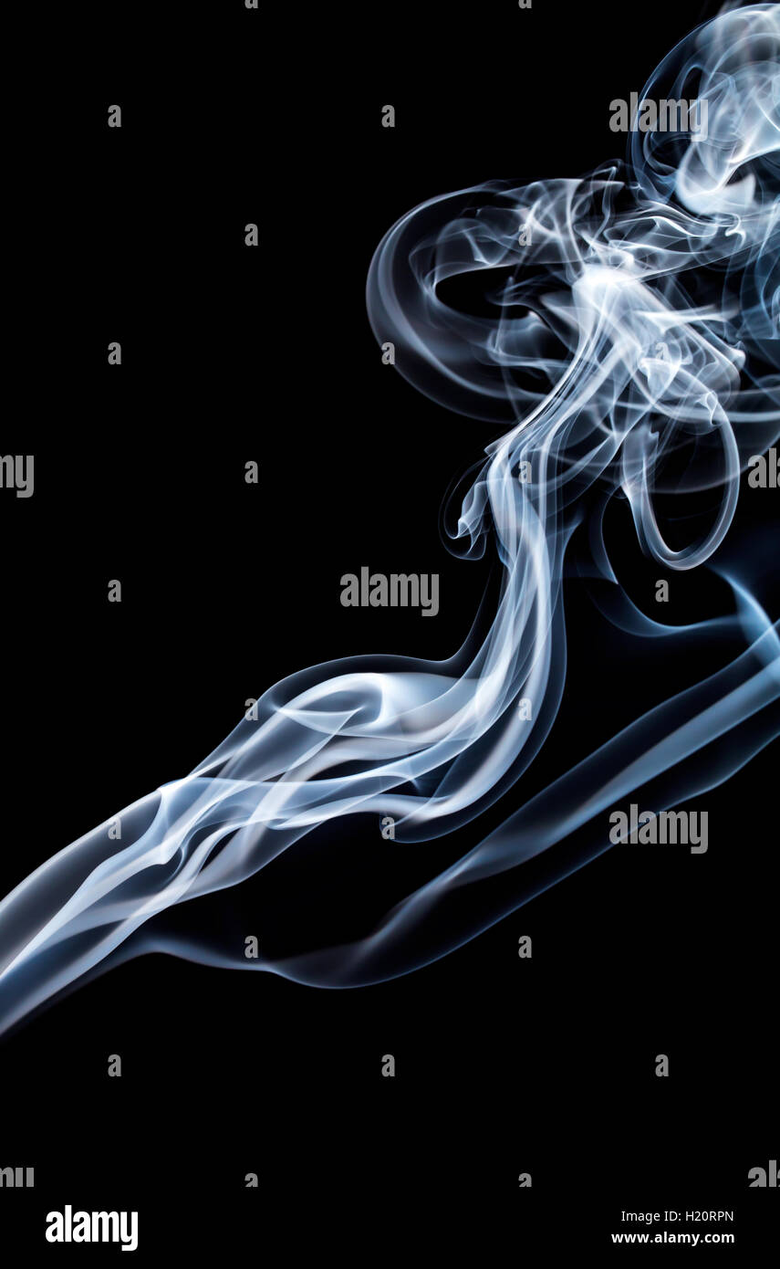 White smoke stream close up Stock Photo - Alamy