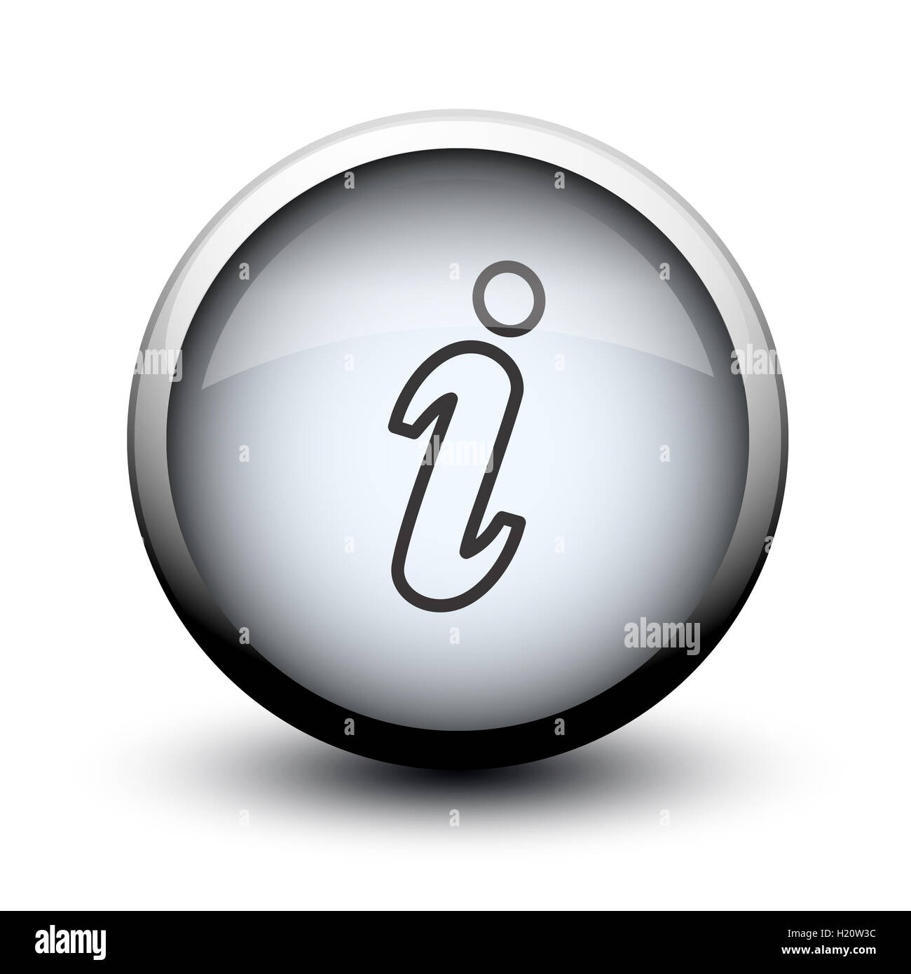 button info 2d Stock Photo - Alamy