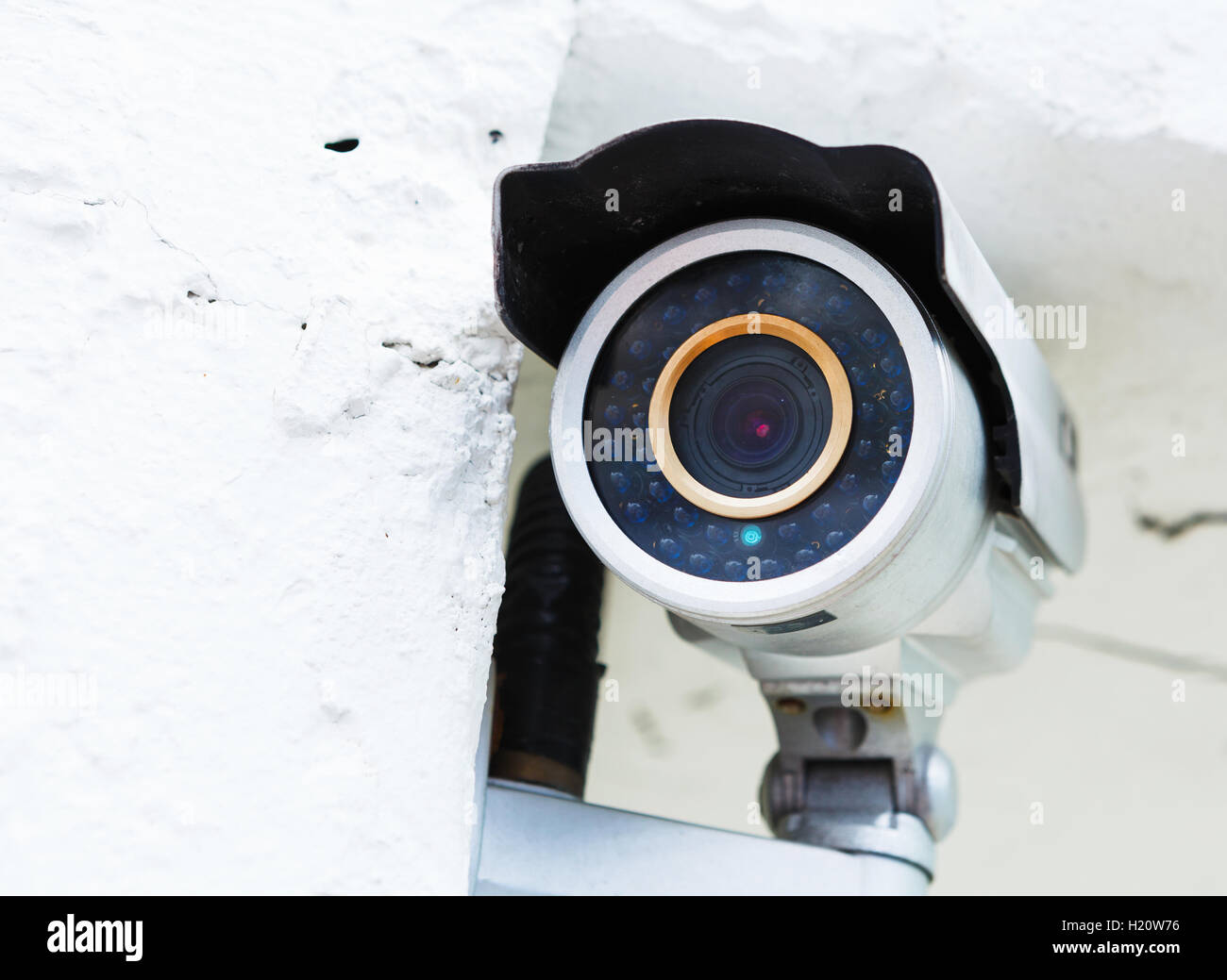 Wall mounted Surveillance camera Stock Photo - Alamy