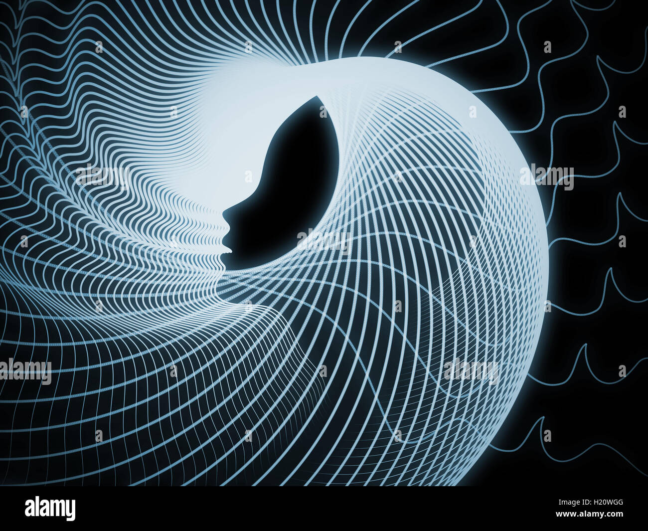 Soul Geometry Propagation Stock Photo - Alamy