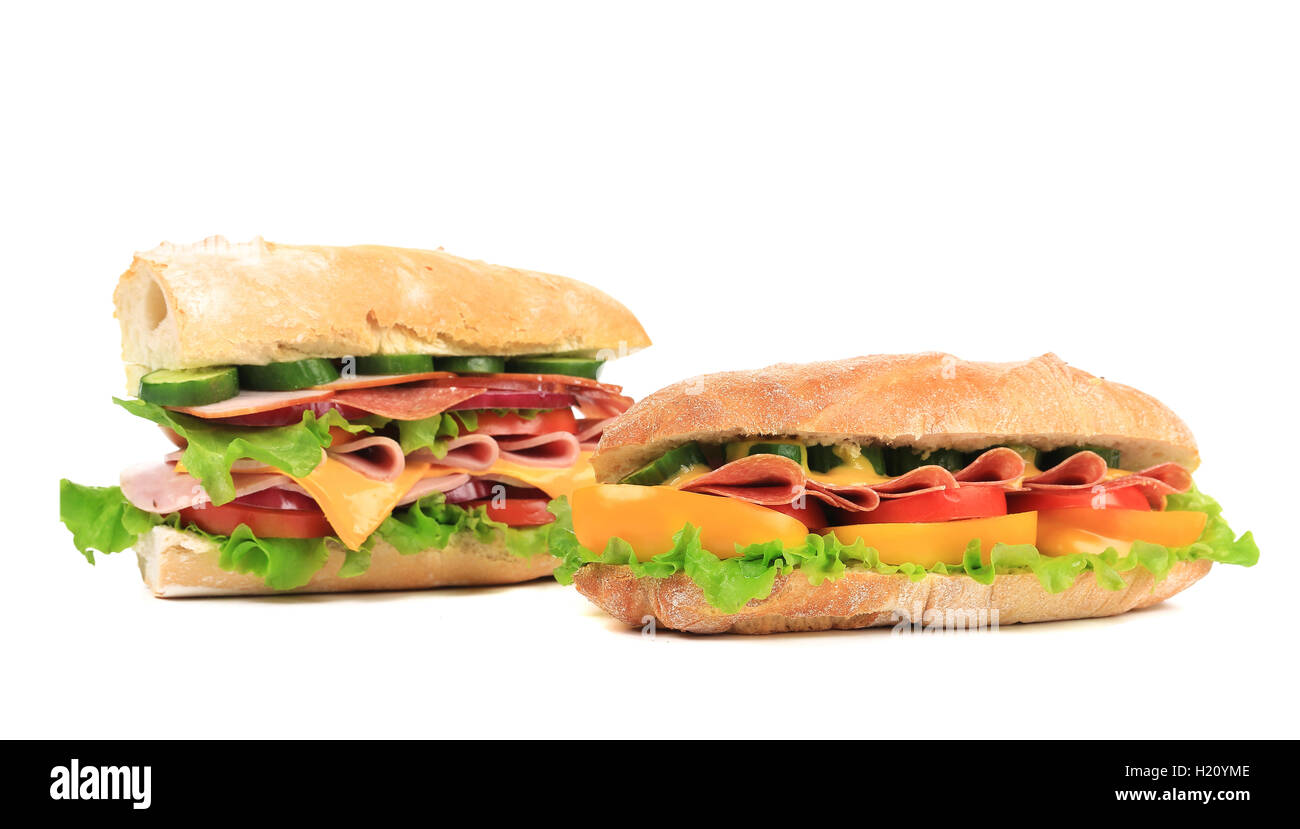 Two long sandwiches hi-res stock photography and images - Alamy