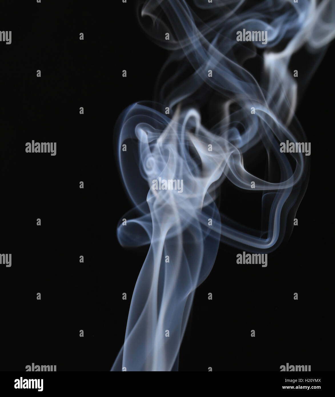 White smoke stream close up Stock Photo - Alamy