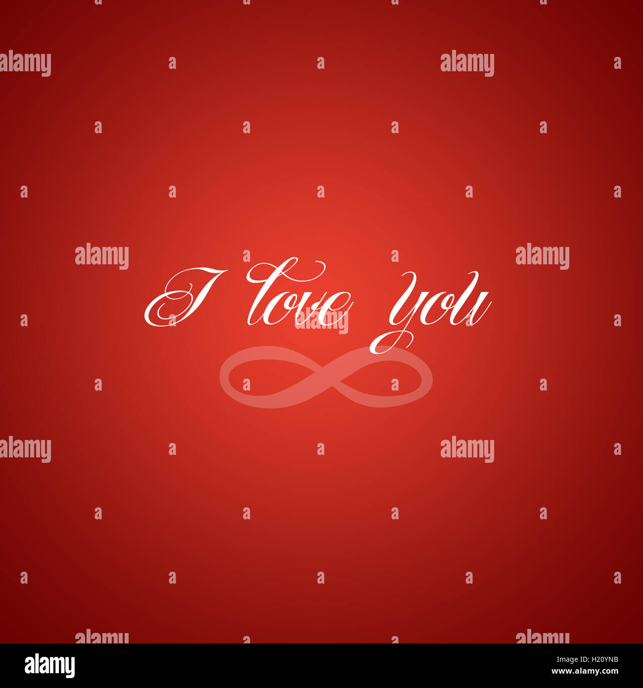 Infinity love symbol hi-res stock photography and images - Alamy