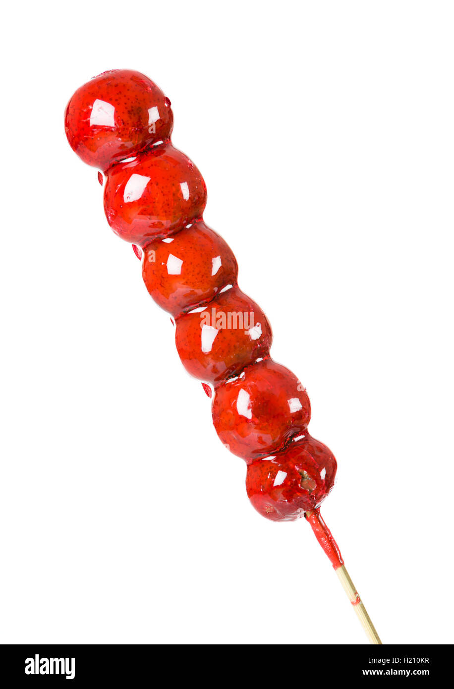 Candied hawthorn stick Cut Out Stock Images & Pictures - Alamy