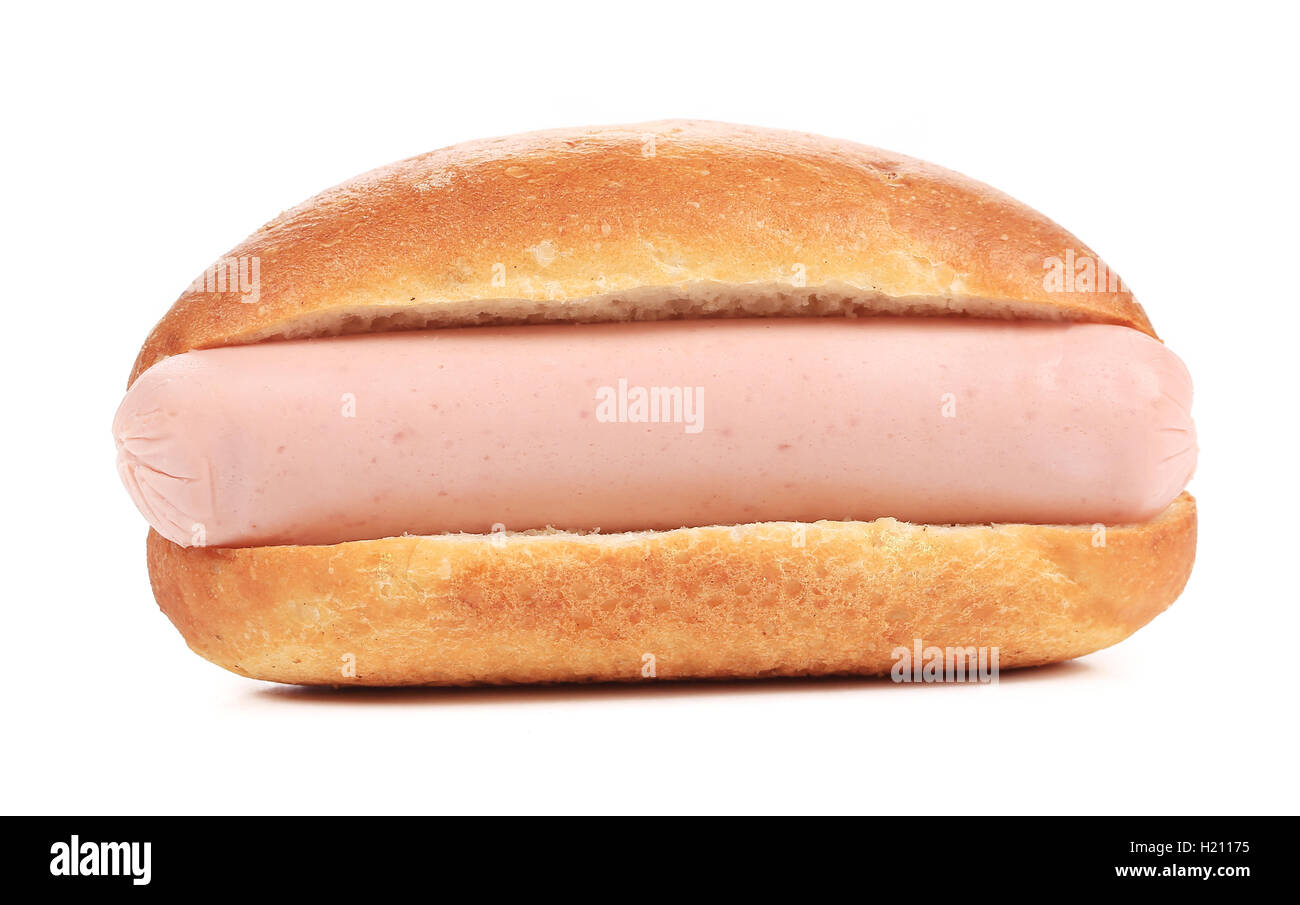 Hot dog bread and sausage roll Stock Photo - Alamy
