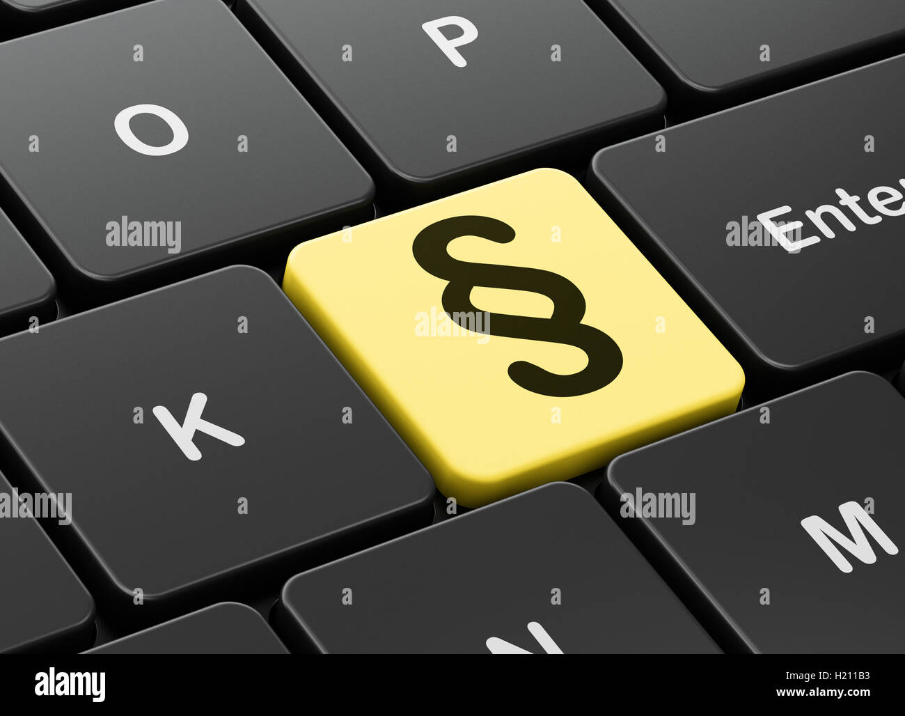 Paragraph symbol on computer keyboard hi-res stock photography and ...