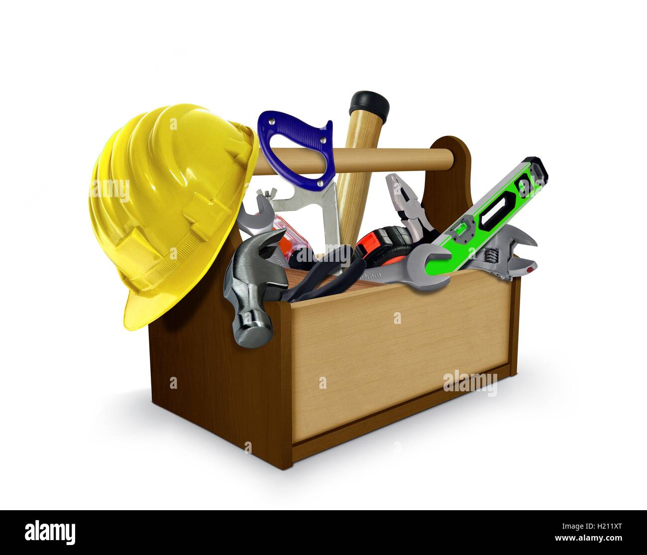 Tools box equipment Cut Out Stock Images & Pictures - Alamy