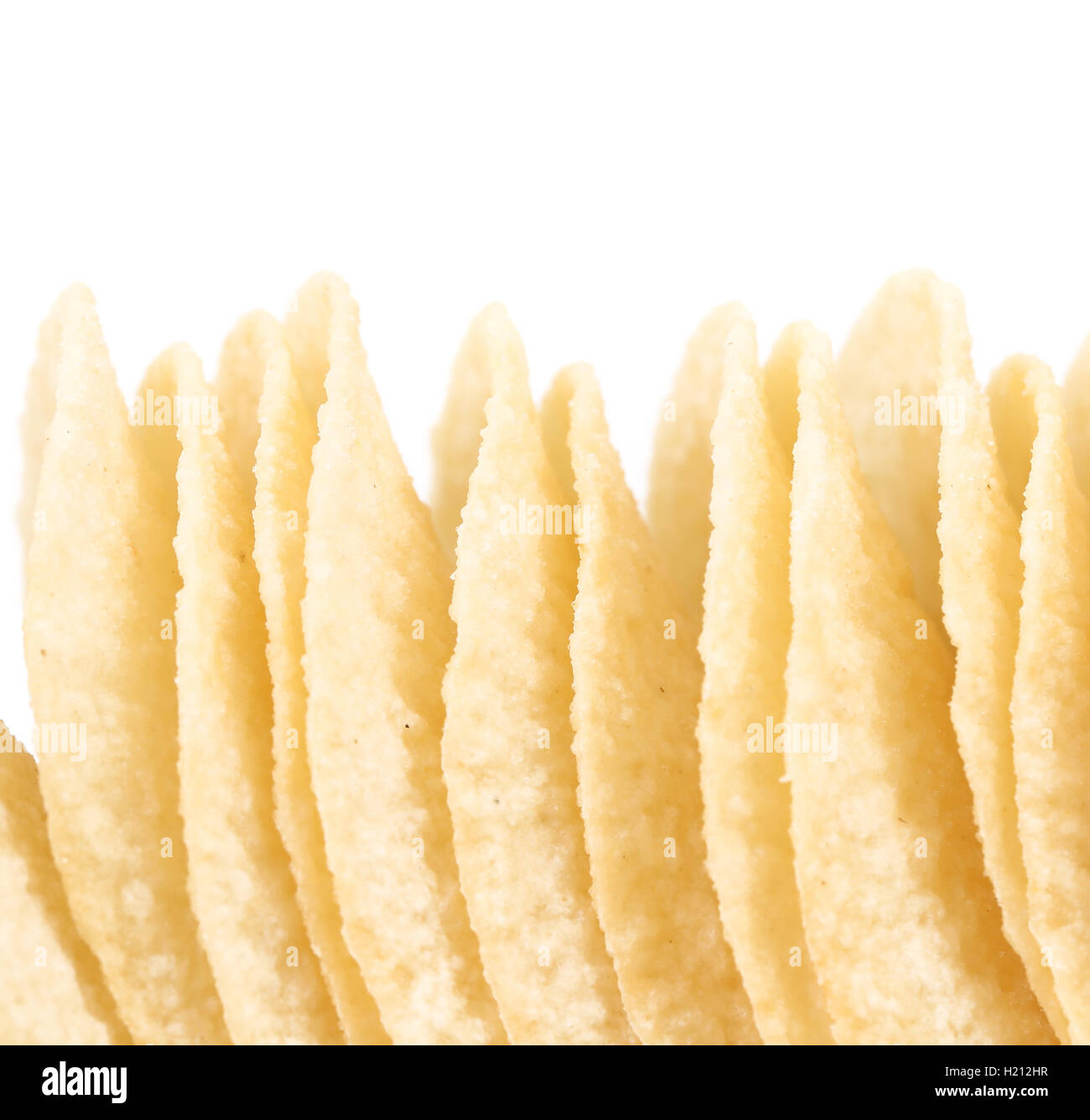 Stack of potato chips Stock Photo - Alamy