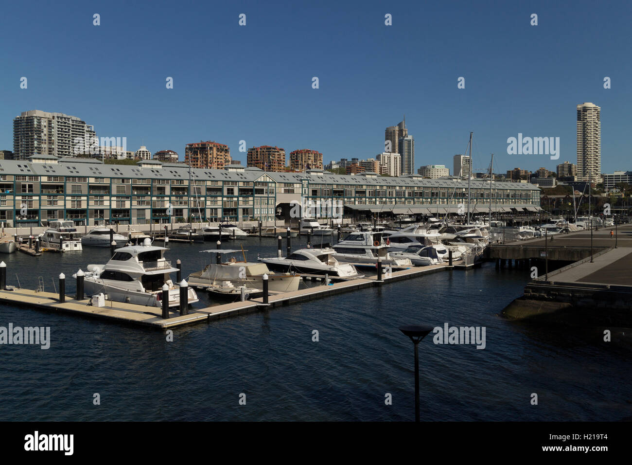Woolloomooloo bay finger wharf hi-res stock photography and images - Alamy