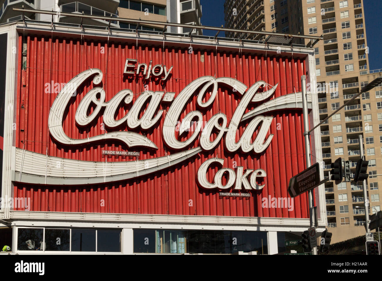 Coca cola billboard advertising High Resolution Stock Photography and ...