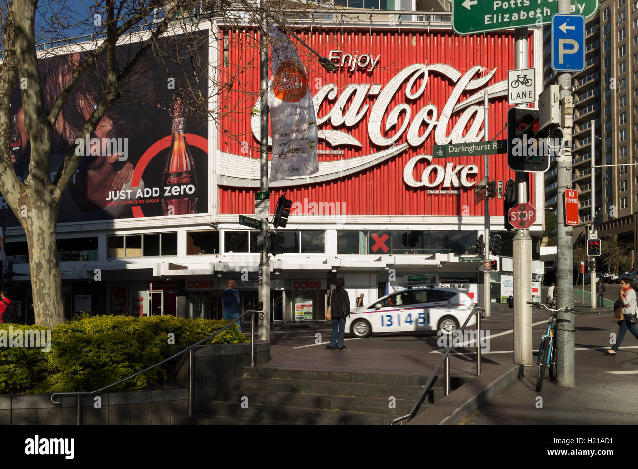 Neon coca cola sign hi-res stock photography and images - Alamy