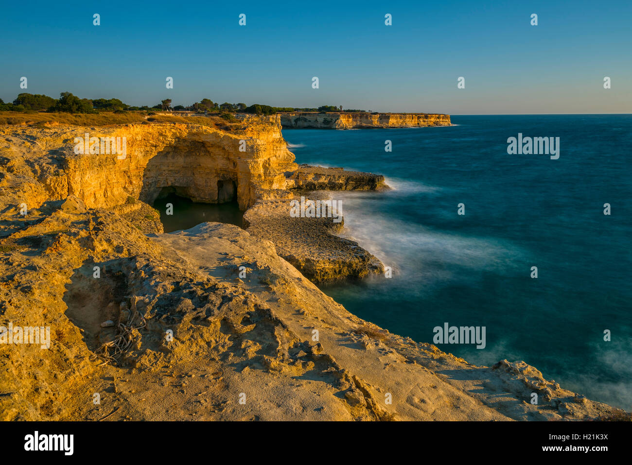 Italy, Apulia, Salento, Faraglioni of Torre Sant'Andrea Stock Photo - Alamy