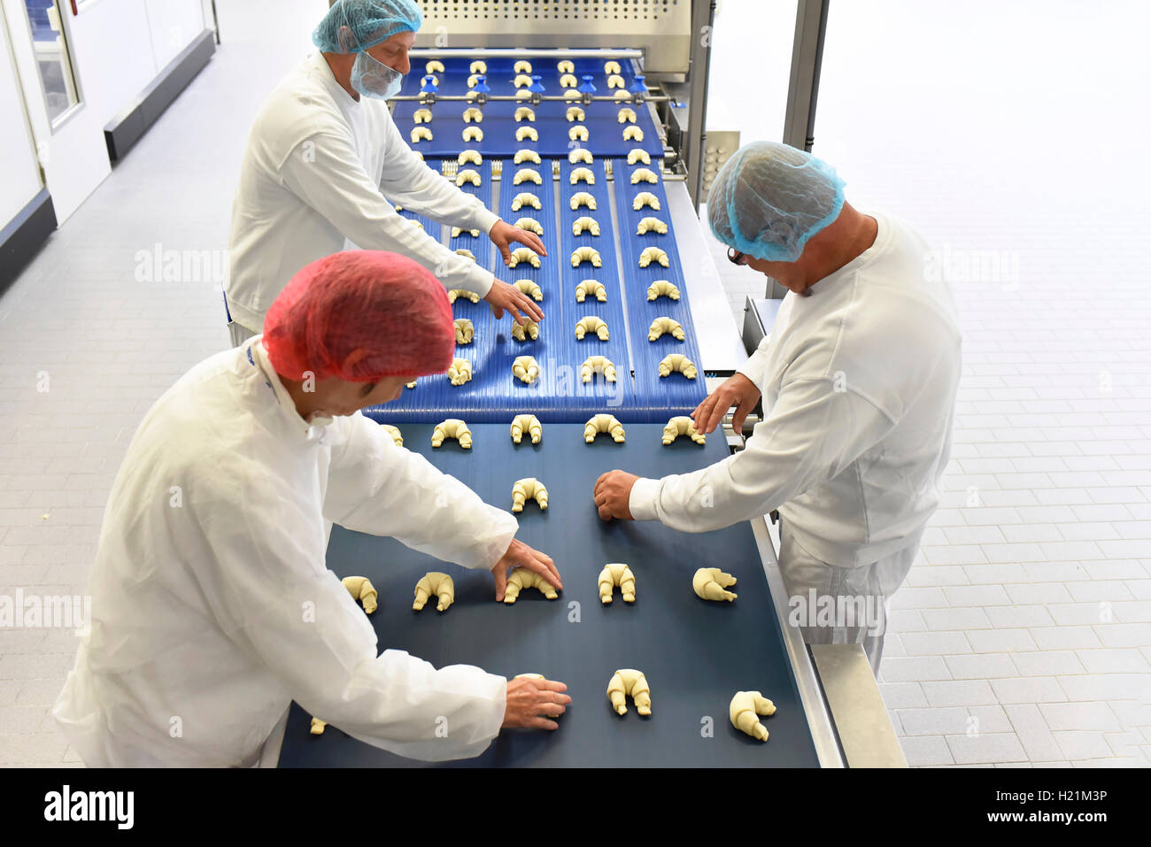 Elevated view of croissants hi-res stock photography and images - Alamy