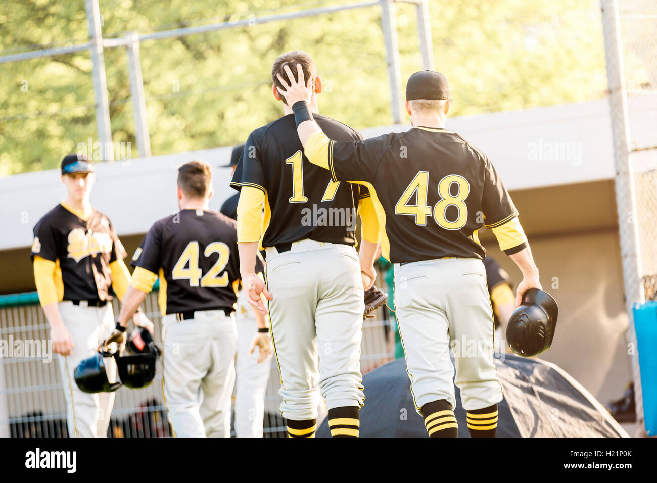 Outdoor baseball field hi-res stock photography and images - Alamy