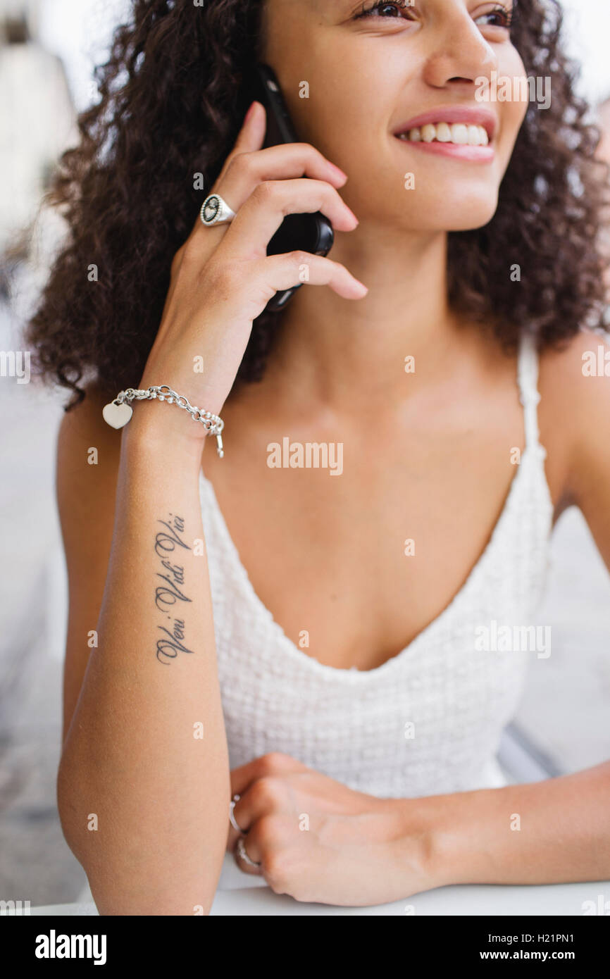 Leaning on forearm hi-res stock photography and images - Alamy