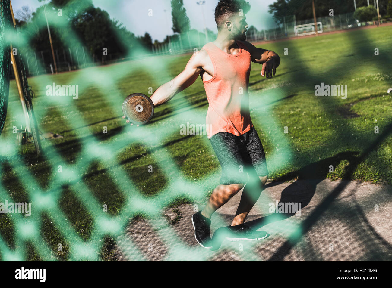 Discus man hi-res stock photography and images - Alamy