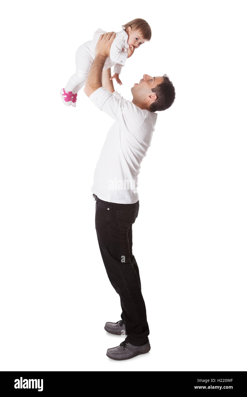 Hands baby father Cut Out Stock Images & Pictures - Alamy