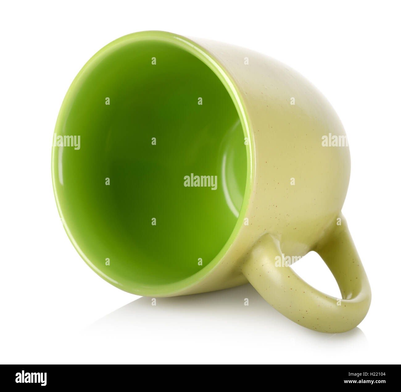Green coffee cup Stock Photo - Alamy