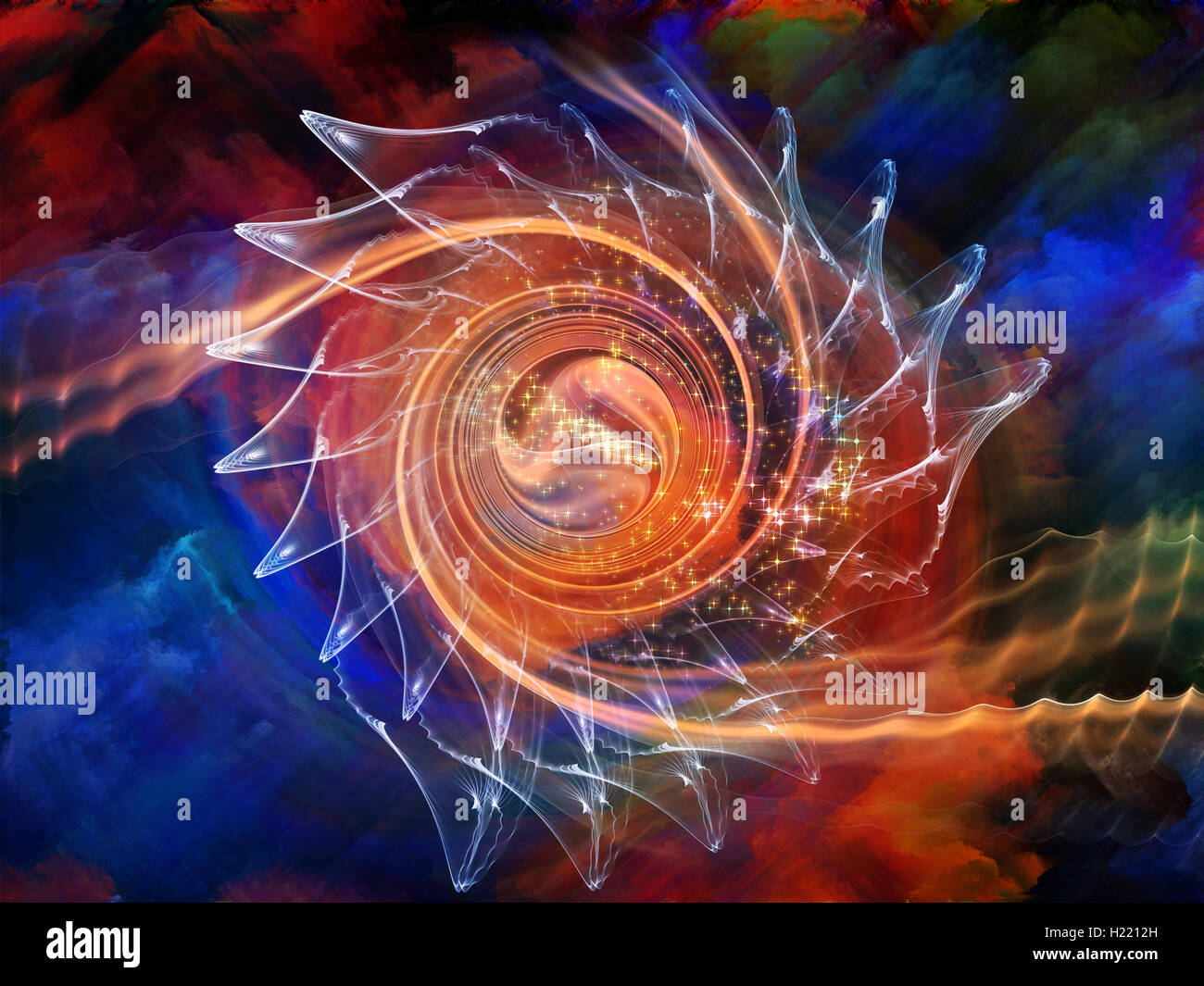 Internal Motion Abstraction Stock Photo - Alamy