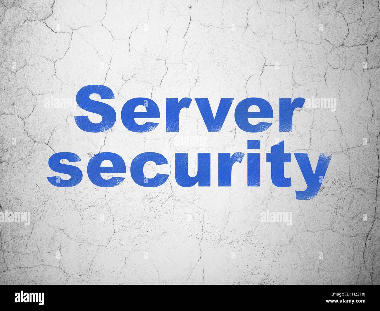 Privacy concept: Server Security on wall background Stock Photo - Alamy