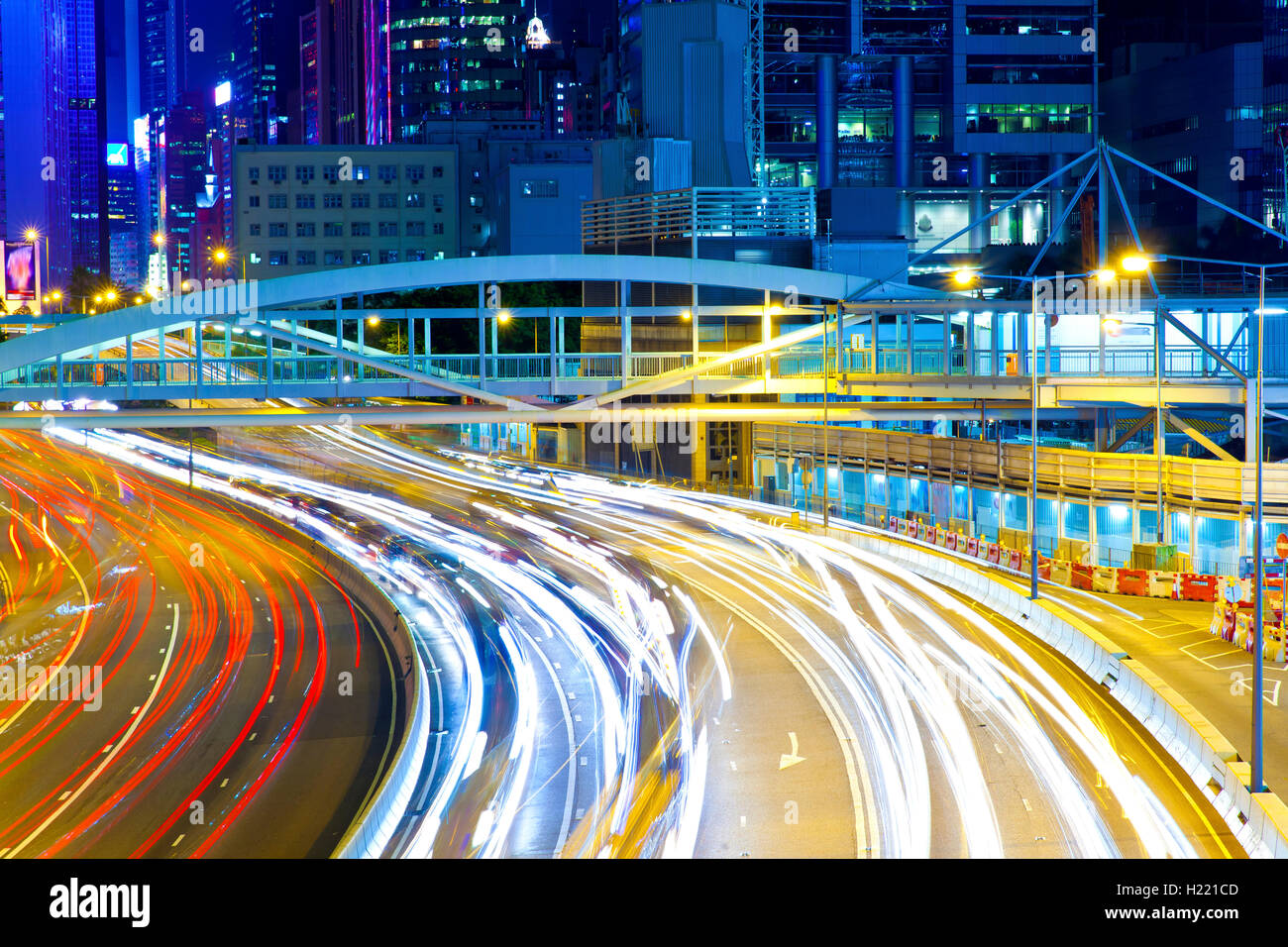 Time lapse road traffic jam hi-res stock photography and images - Alamy