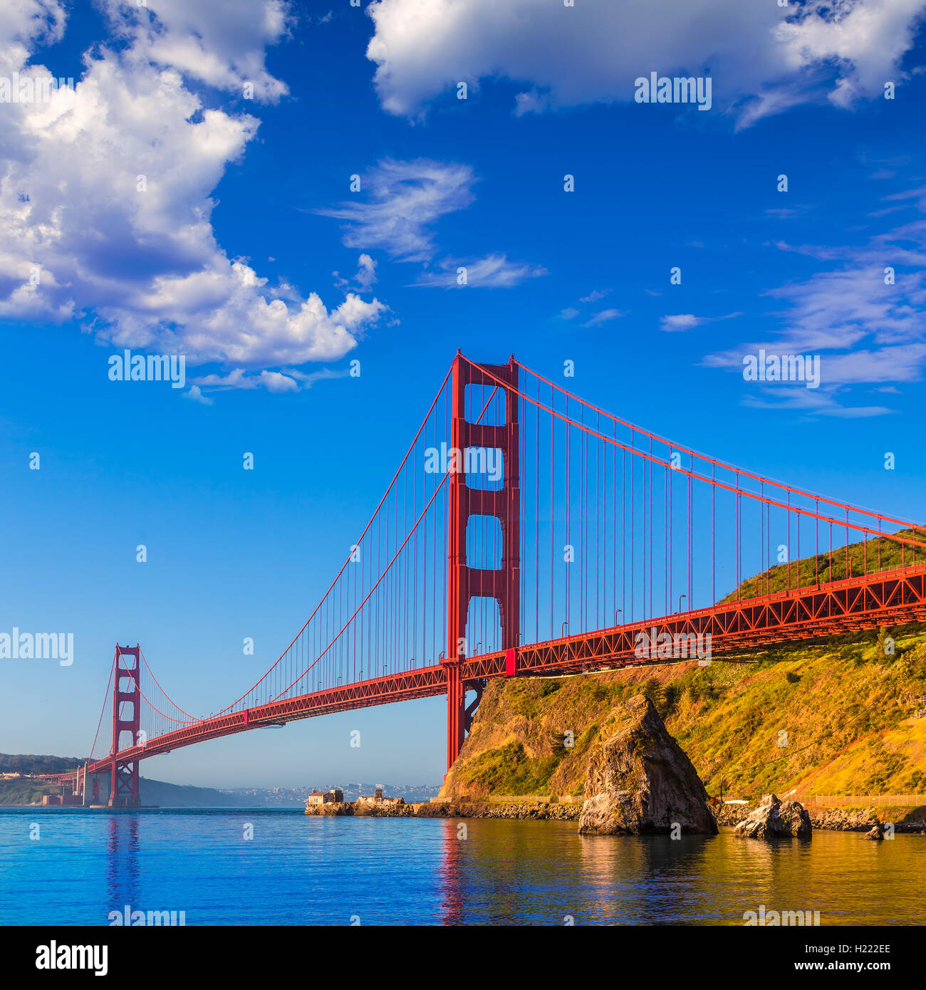San Francisco Golden Gate Bridge California Stock Photo - Alamy