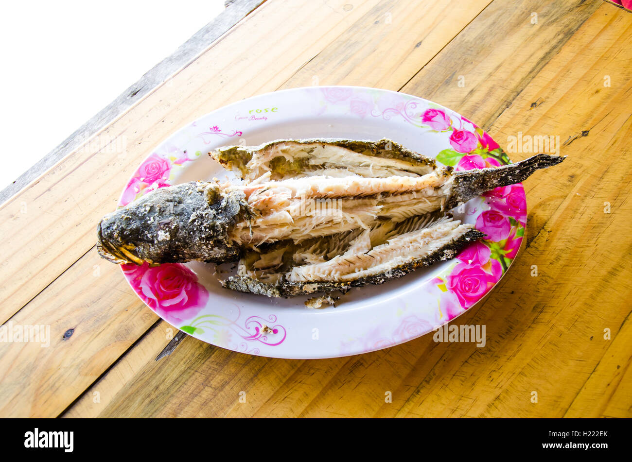 grilled snakehead fish Stock Photo - Alamy