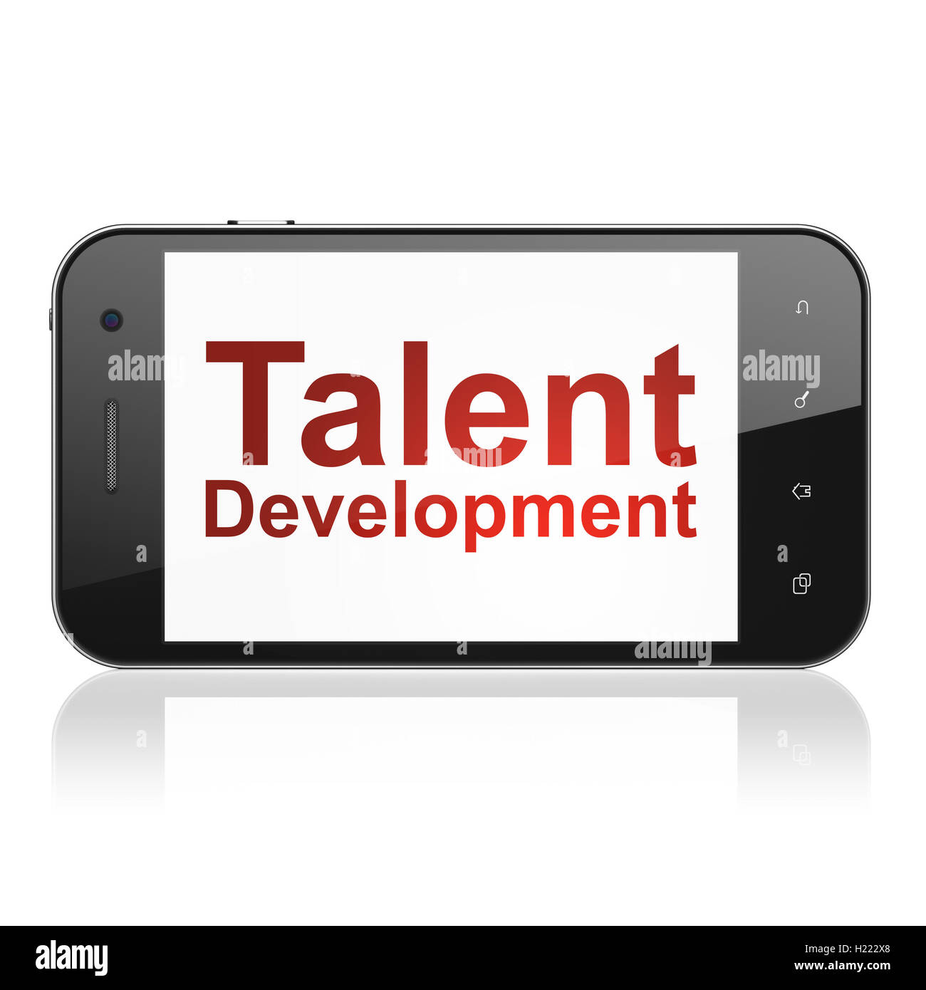 Education concept: Talent Development on smartphone Stock Photo - Alamy