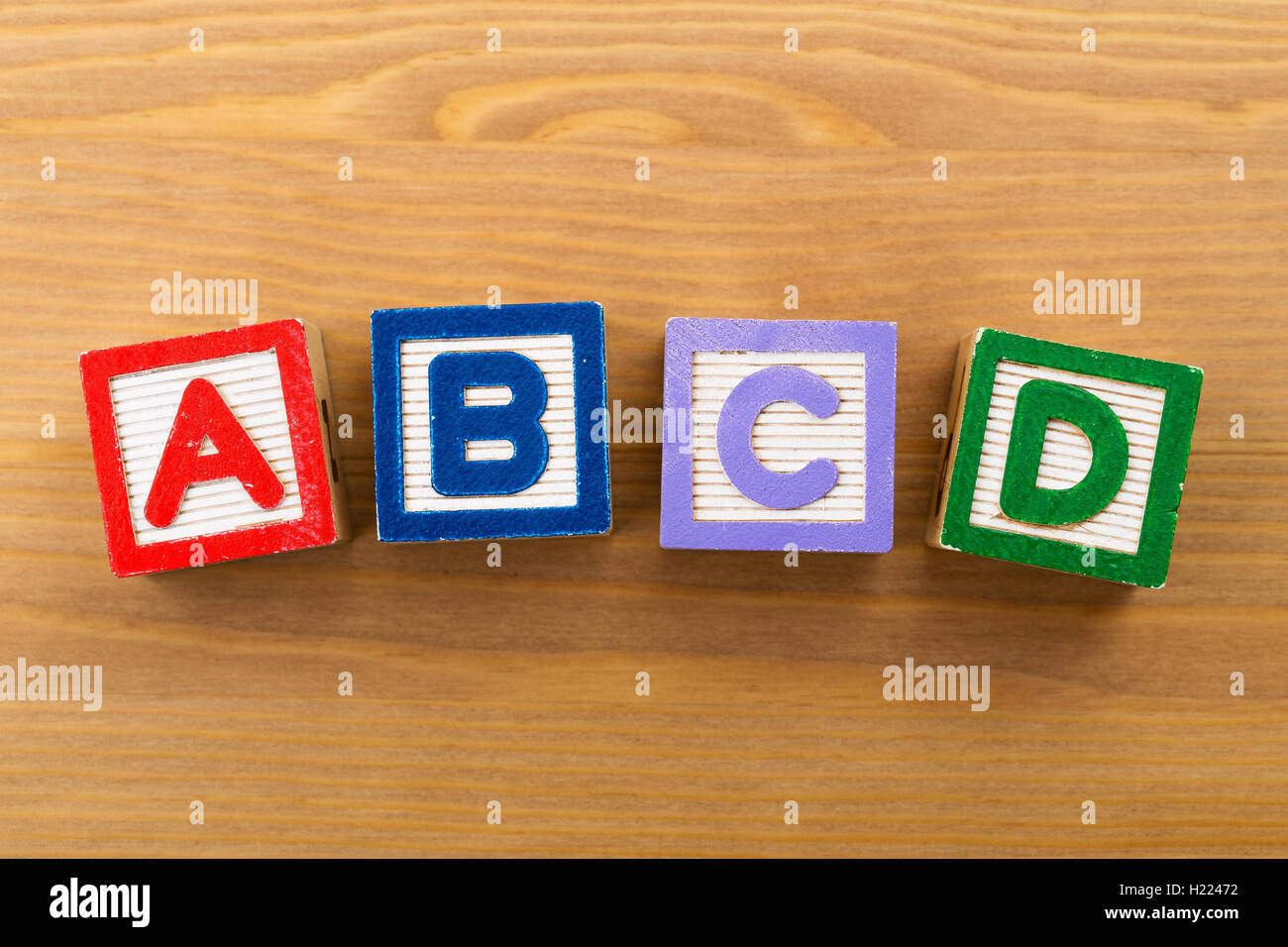 Abcd letters hi-res stock photography and images - Alamy