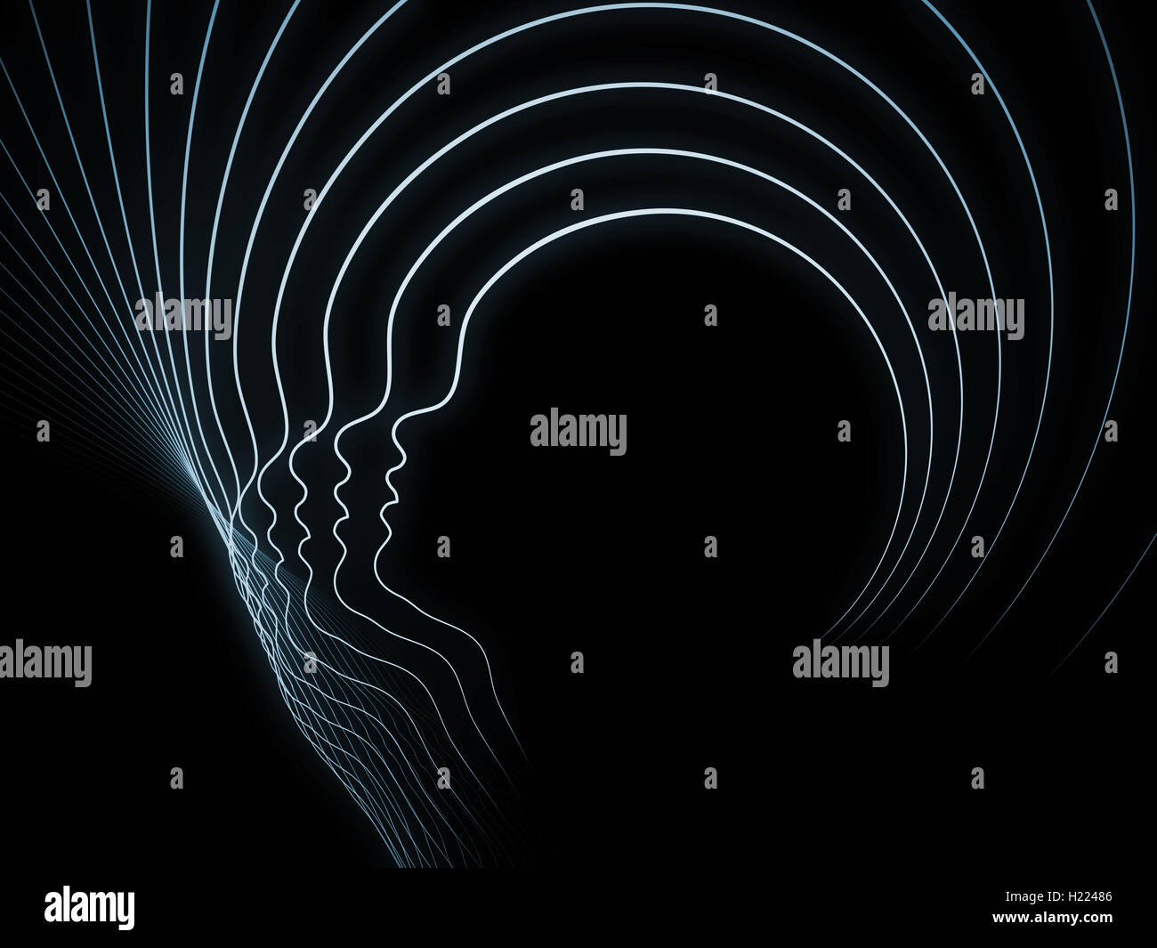 Soul Geometry Metaphor Stock Photo - Alamy